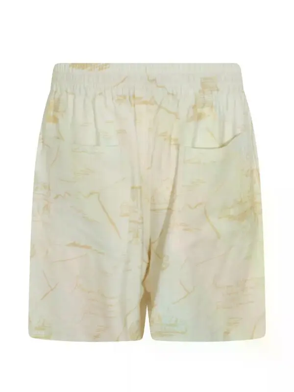 Maison Kitsuné Drawstring Track Shorts - Neutrals