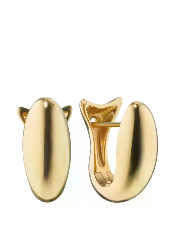 Monica Rich Kosann Midi Perseverance Huggie Earrings - Gold