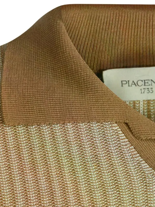 PIACENZA CASHMERE 1733 Ribbed-knit T-shirt
