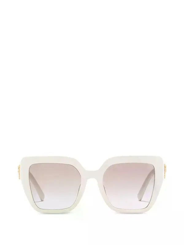 Dolce & Gabbana Devotion Square-frame Sunglasses - White