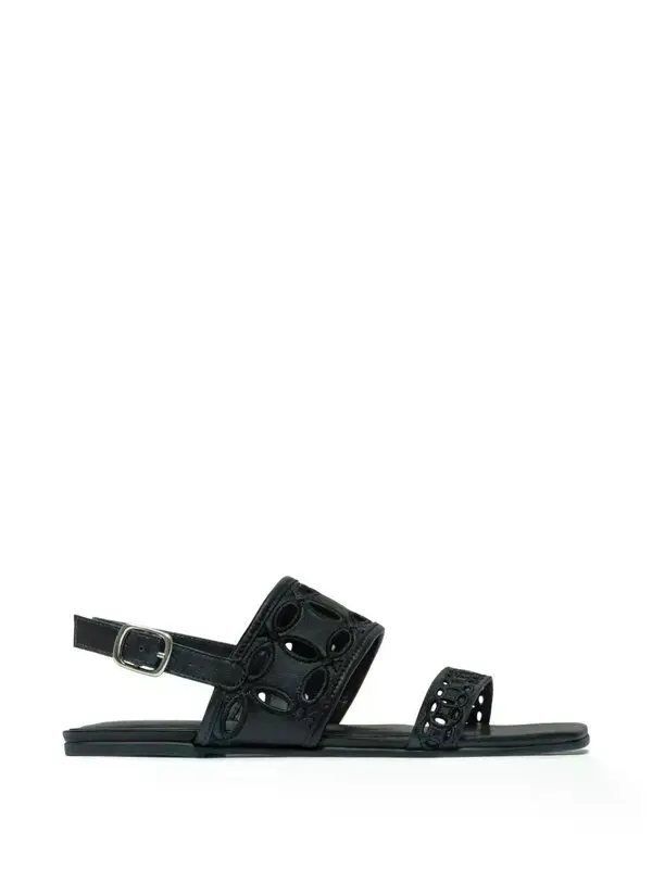 Bernardo Cutout Strap Sandals - Black