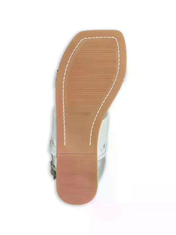 Bernardo Cutout Strap Sandals - White