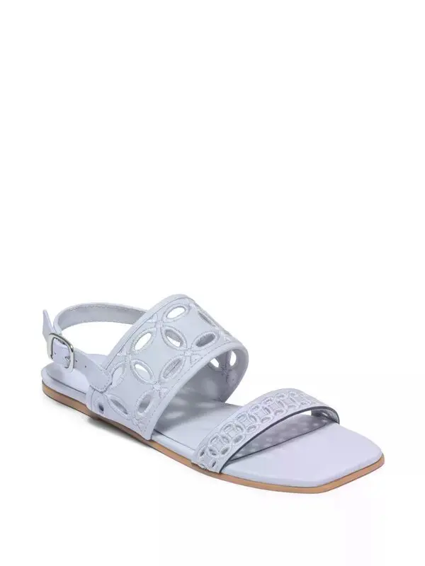 Bernardo Orla Cut-out Flat Sandals - Blue