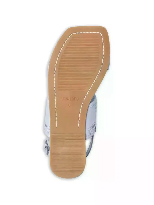 Bernardo Orla Cut-out Flat Sandals - Blue
