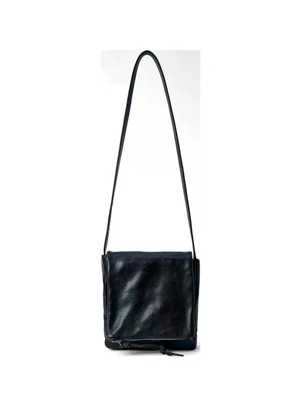 Our Legacy Savant Leather Shoulder Bag - Black