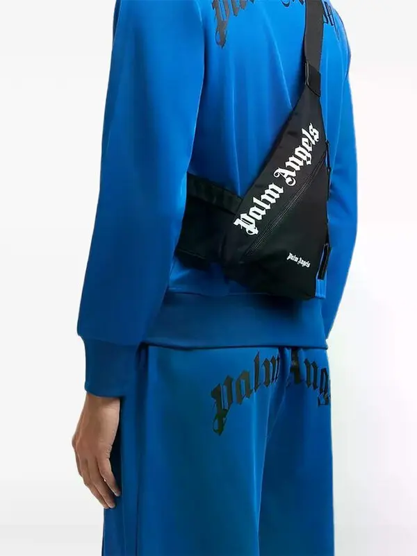 Palm Angels Logo-print Curved Backpack