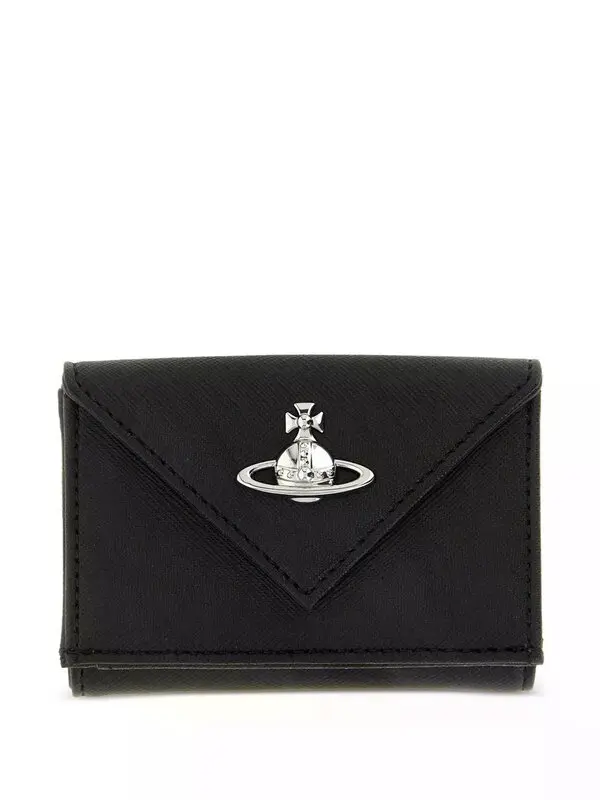 VIVIENNE WESTWOOD Orb Envelope Wallet - Black