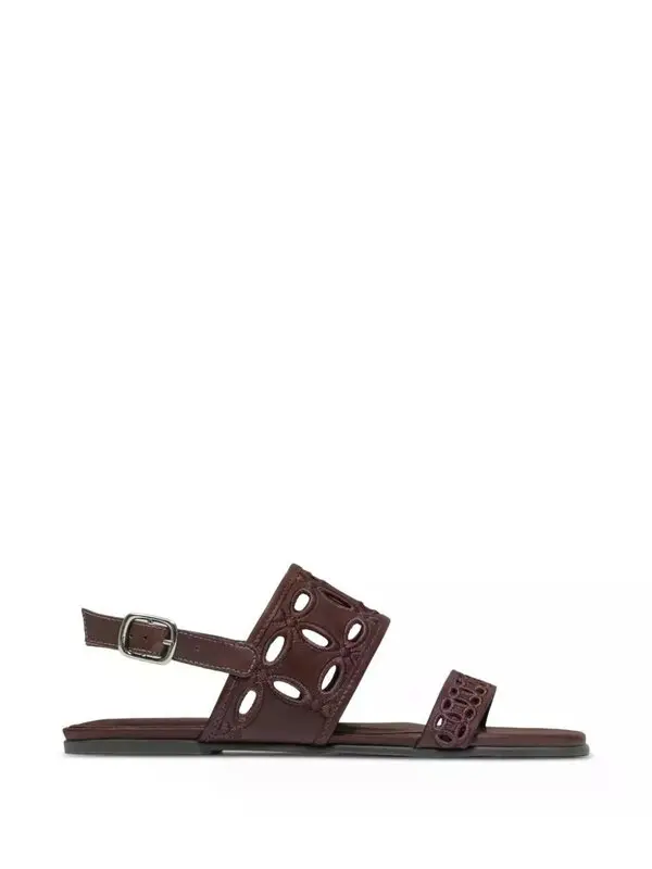 Bernardo Orla Cutout Sandals - Brown