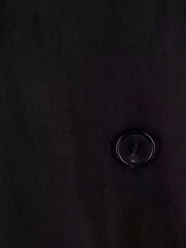 Loewe Hooded Button-fastening Jacket - Black