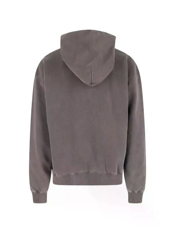 Martine Rose Logo-print Hoodie - Brown