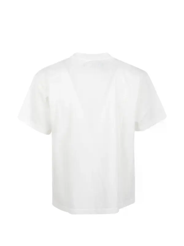 ALBERTO BRESCI Embroidered Cotton T-shirt