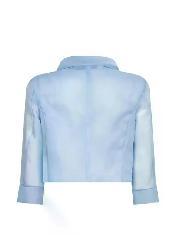 BLANCA VITA Funnel-neck Cropped Jacket