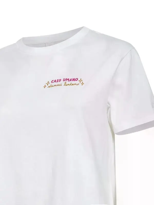 MC2 SAINT BARTH Embroidered Cotton T-shirt