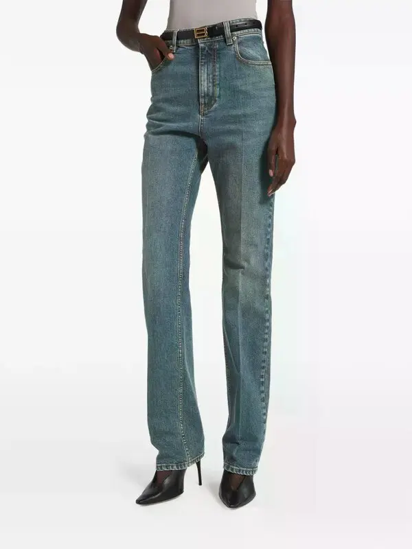 Balenciaga Pressed Crease Jeans