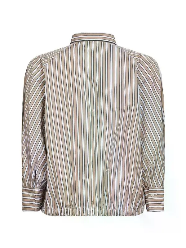 Brunello Cucinelli Striped Shirt - Neutrals