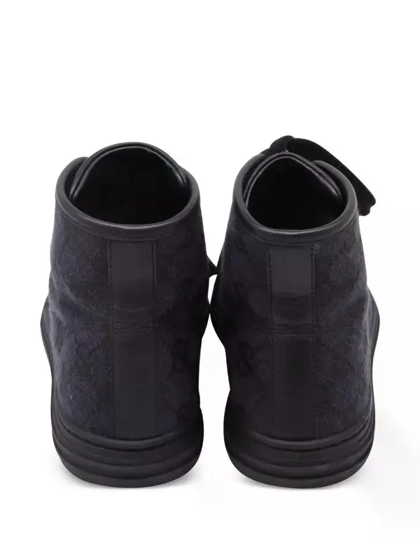 Gucci Gg Monogram High-top Sneakers