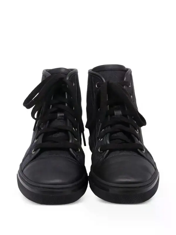 Gucci Gg Monogram High-top Sneakers