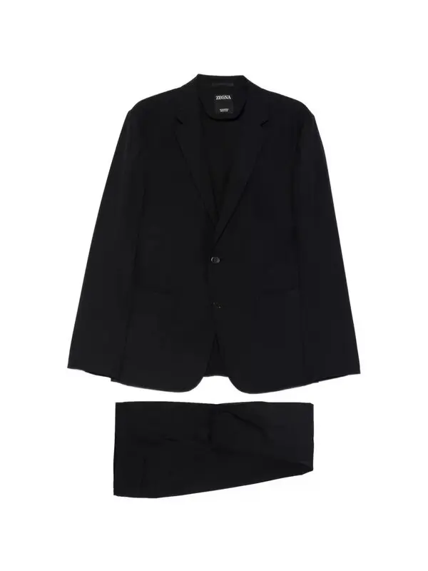 Zegna Single-breasted Suit - Blue