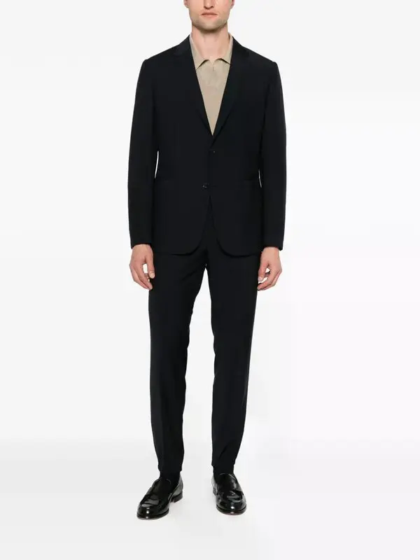 Zegna Single-breasted Suit - Blue