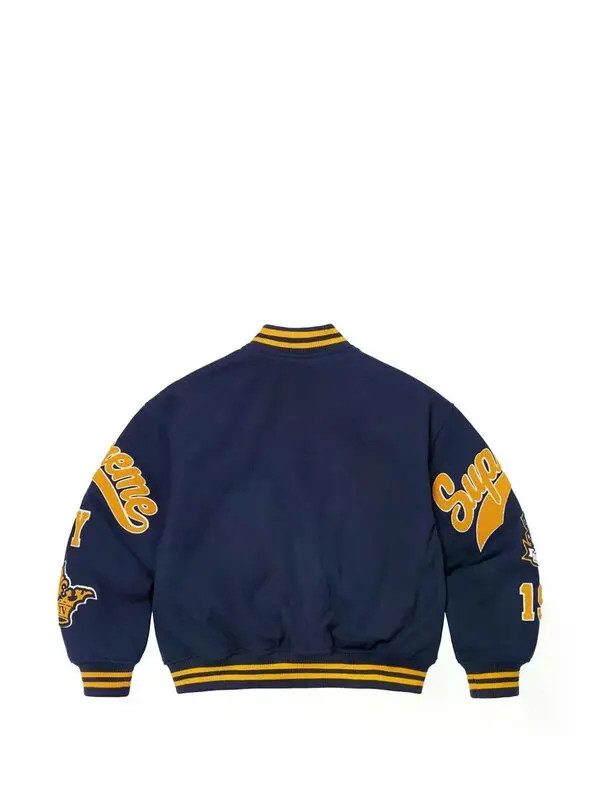 Supreme Veritas Patch-detail Jacket - Blue