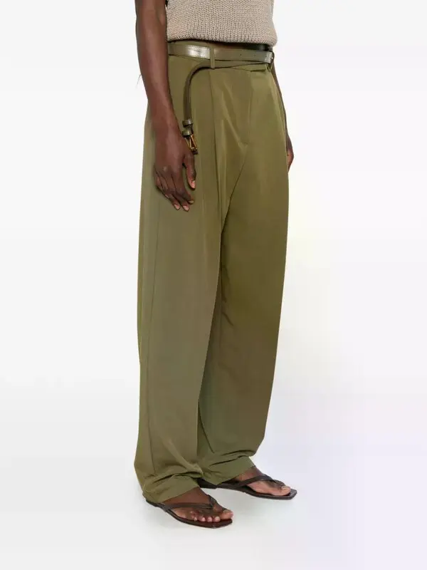 Imperial Belted Pleated Trousers