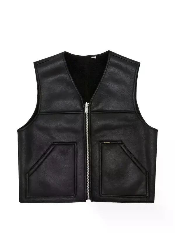 Supreme Reversible Faux-shearling Vest