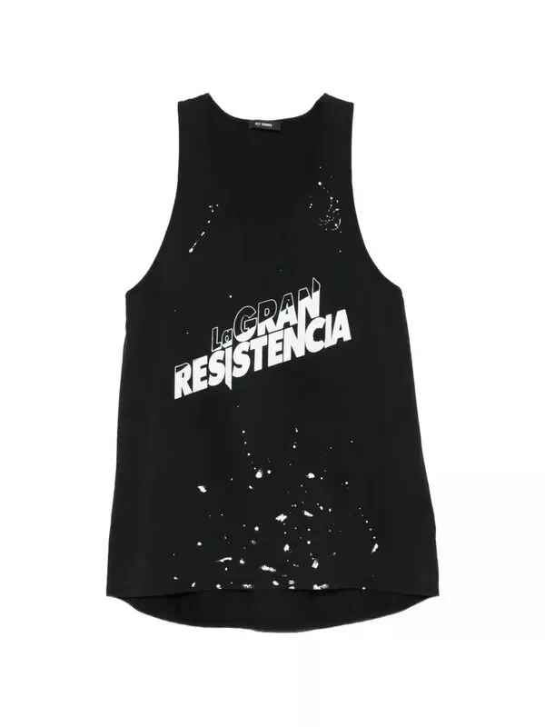 WILLY CHAVARRIA Logo-print Vest