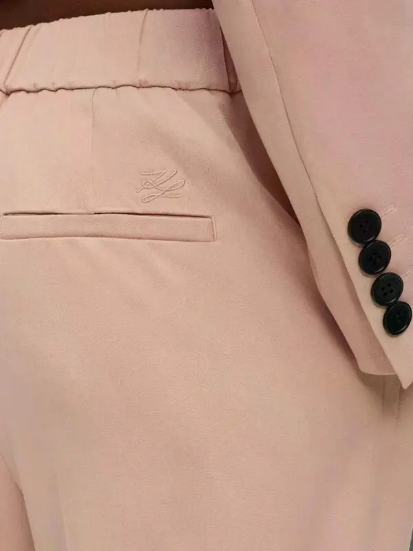Karl Lagerfeld Tailored Straight-leg Trousers