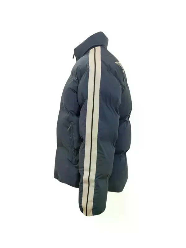 Palm Angels Logo-print Side-stripe Jacket - Blue