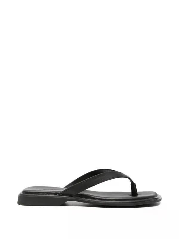 VAGABOND SHOEMAKERS Izzy Leather Flip-flops - Black