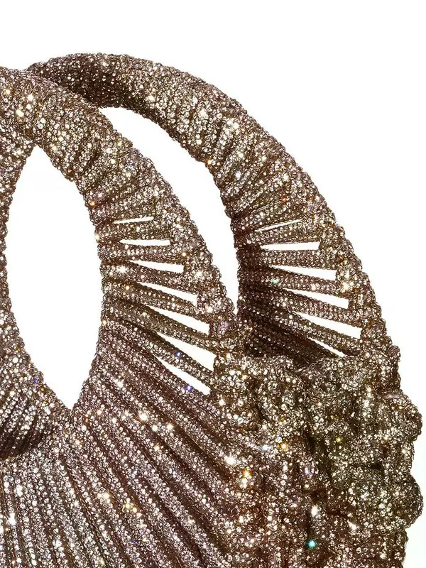 HIBOURAMA Jaya Embellished Tote - Gold