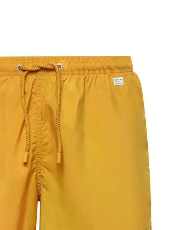 MC2 SAINT BARTH Drawstring Swim Shorts - Yellow
