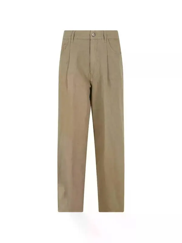 KILTIE Pleated Tapered Trousers