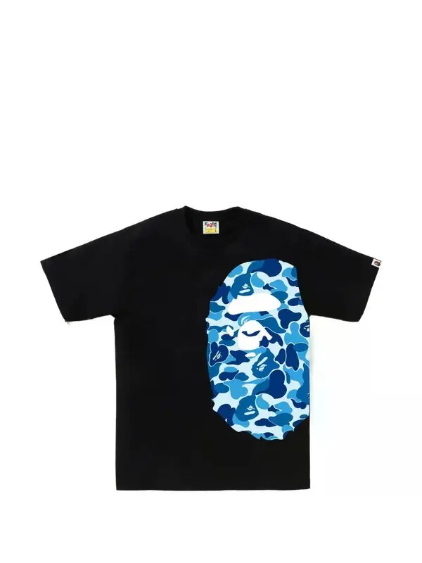 A BATHING APE Ape Head Camouflage-print T-shirt - Black