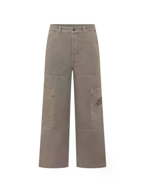 Off-White Embroidered-logo Cargo Pants