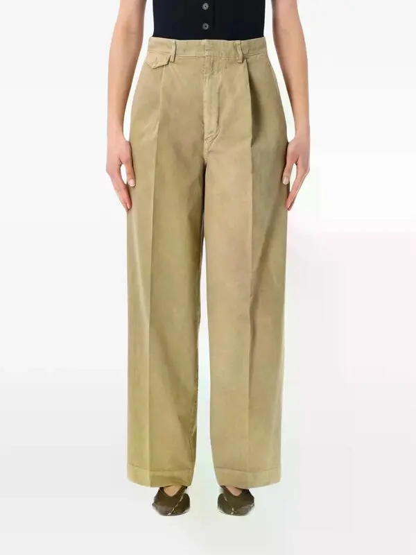 Auralee Belt-loops Trousers - Neutrals