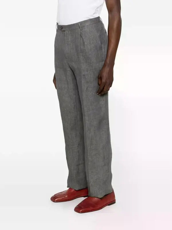 Etro Pleated Trousers - Grey