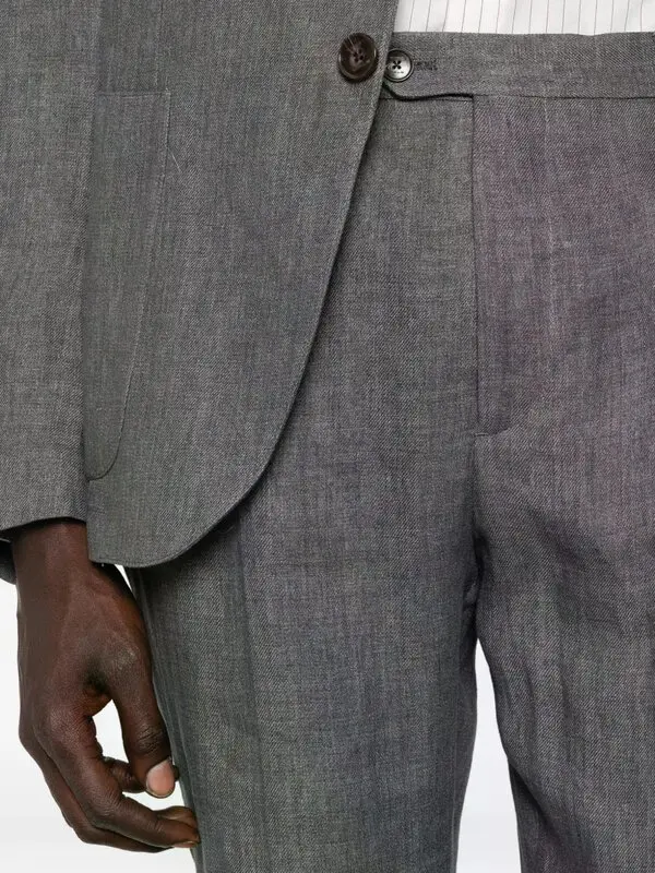 Etro Pleated Trousers - Grey