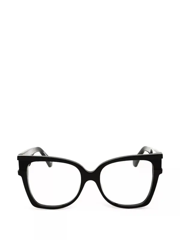 Off-White Butterfly-frame Glasses - Black