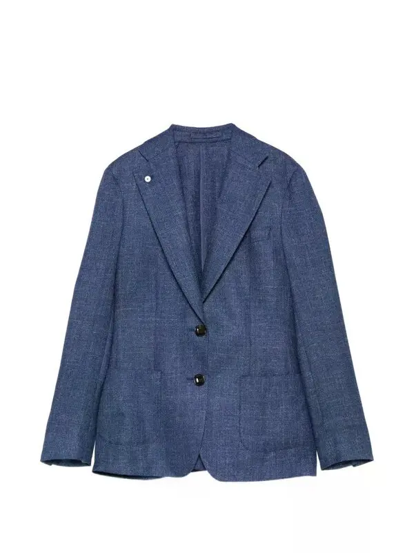 L.B.M. 1911 Marl-effect Patch-pocket Blazer