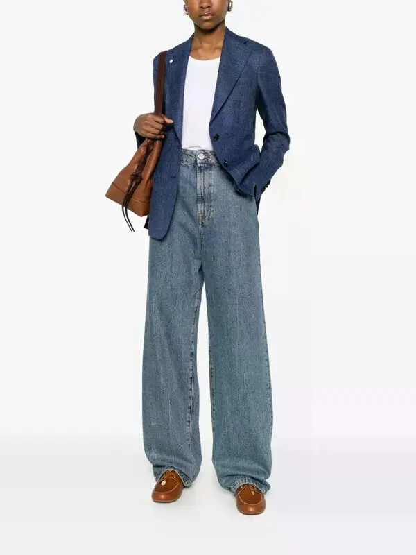 L.B.M. 1911 Marl-effect Patch-pocket Blazer