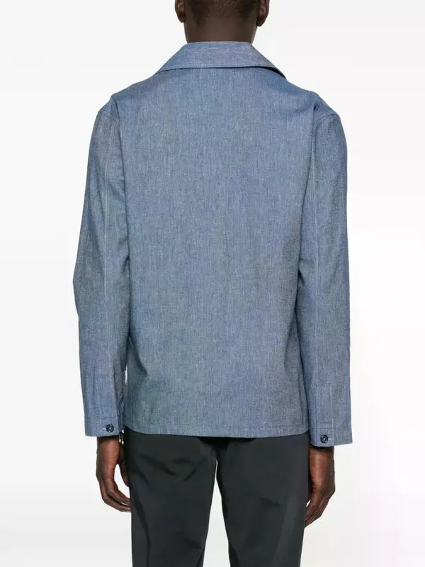 VELA SHOP Patch-pocket Button-up Shirt