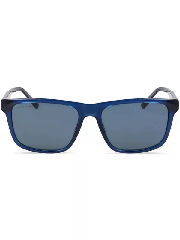 Lacoste Logo Lettering Sunglasses - Blue