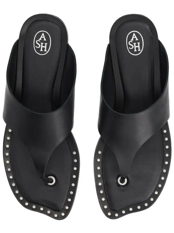 Ash Genius Thong Sandals - Black