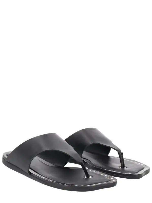 Ash Genius Thong Sandals - Black