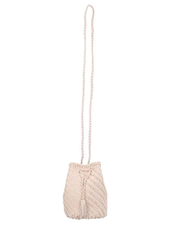 Dragon Diffusion Borsa Pompom Double Jump Bag - Beige