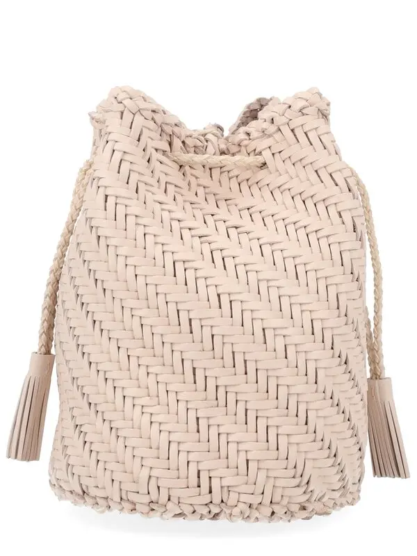 Dragon Diffusion Borsa Pompom Double Jump Bag - Beige