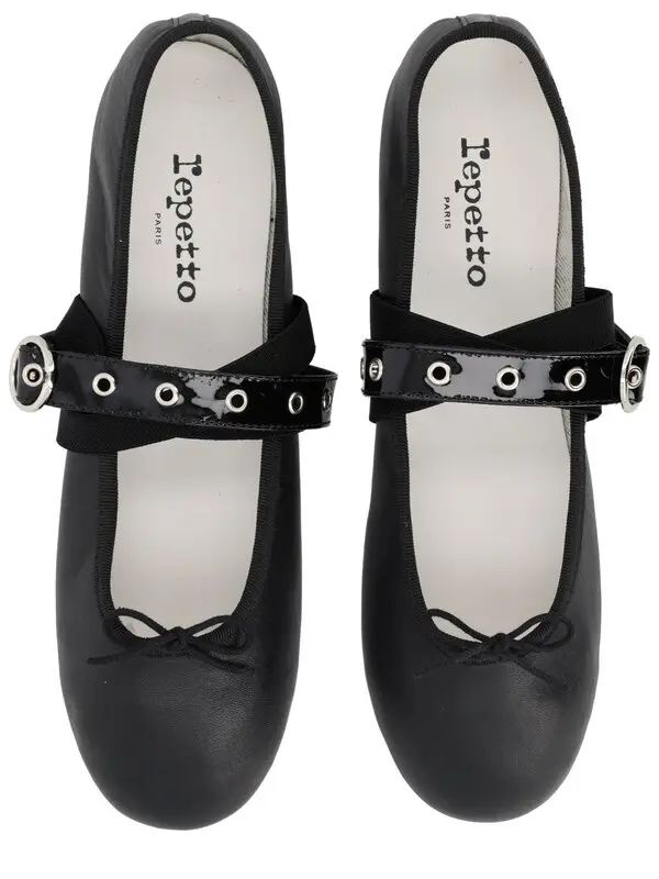 Repetto Ballet Twist Mary Jane - Black