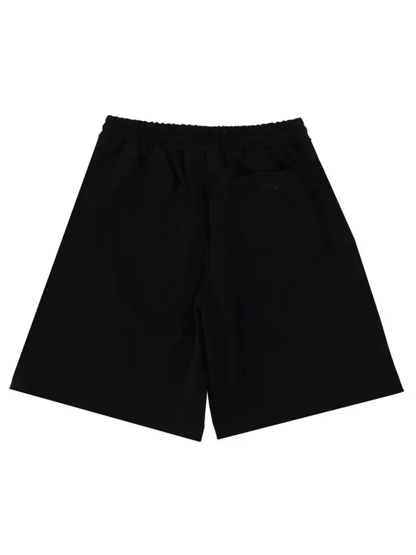 MSGM Shorts With Logo - Black