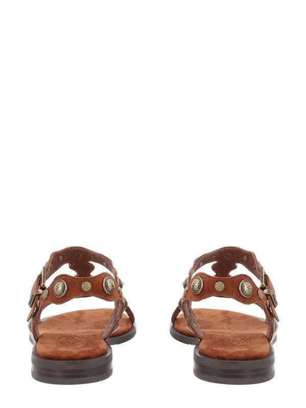 Ash Phanny Sandals - Brown